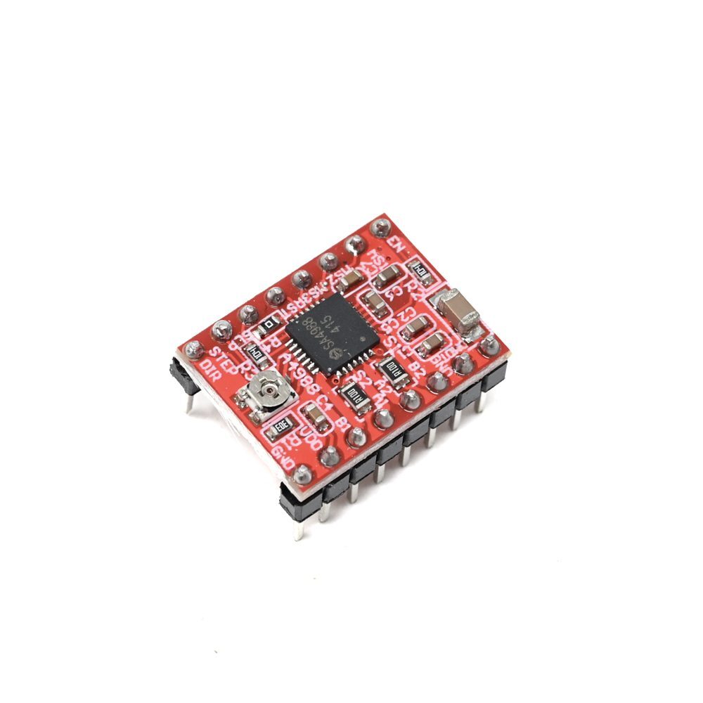 A4988 Stepper Motor Driver Module with Heatsink (1/16 Microstepping)